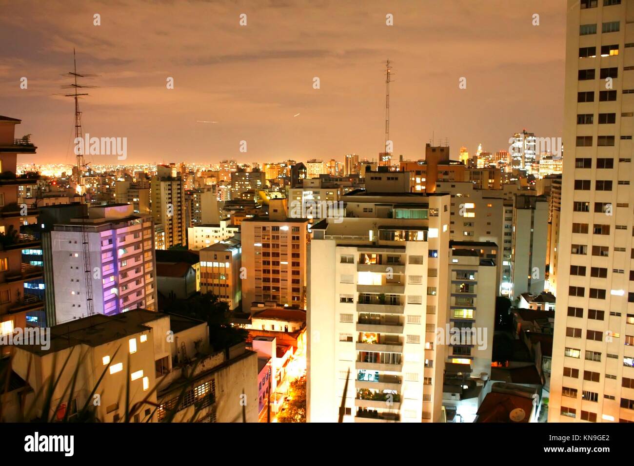 Skyline of Higienopolis, Sao Paulo, Brazil Stock Photo - Alamy