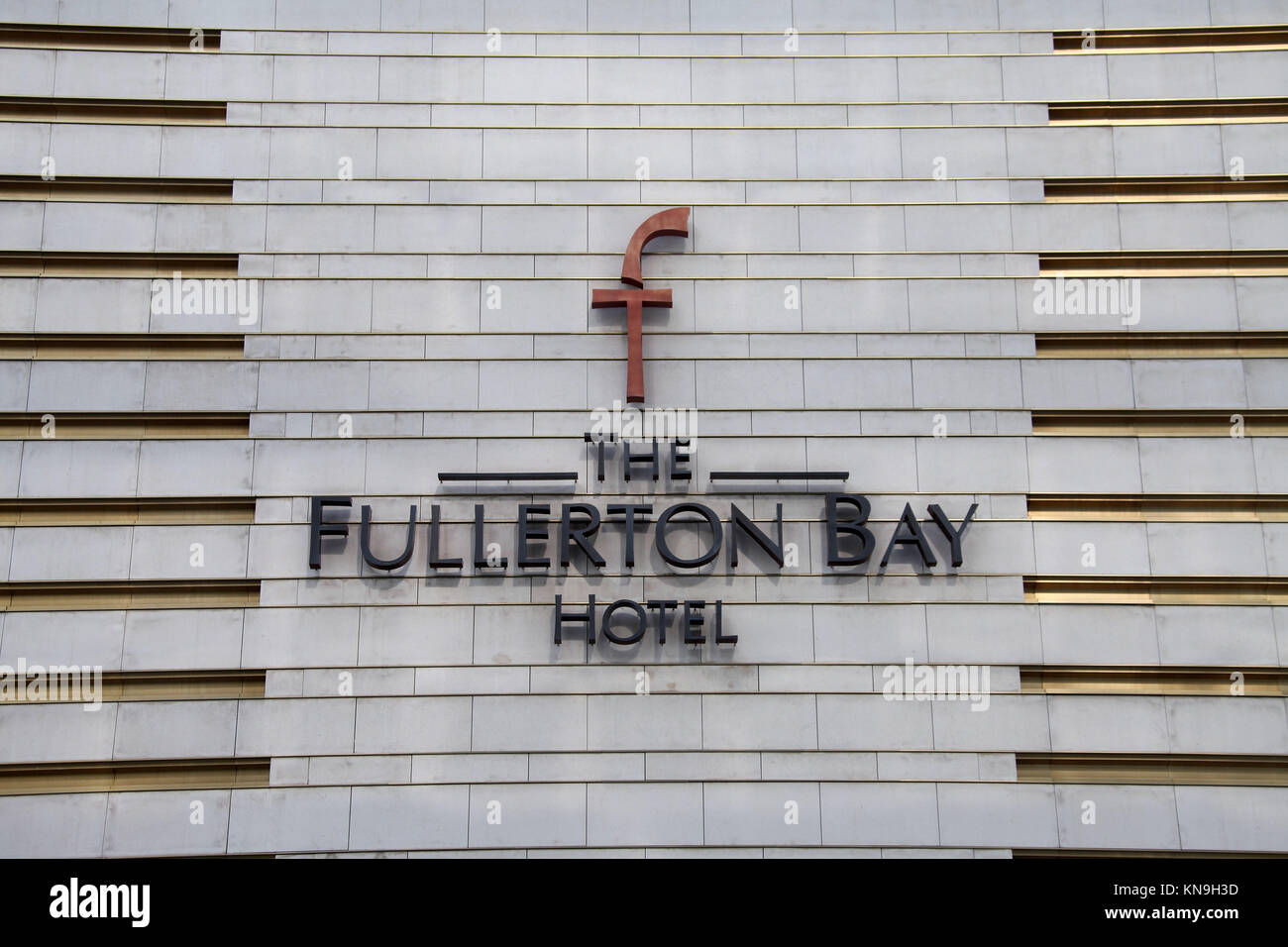 The Fullerton Bay Hotel in Singapore Stock Photo - Alamy