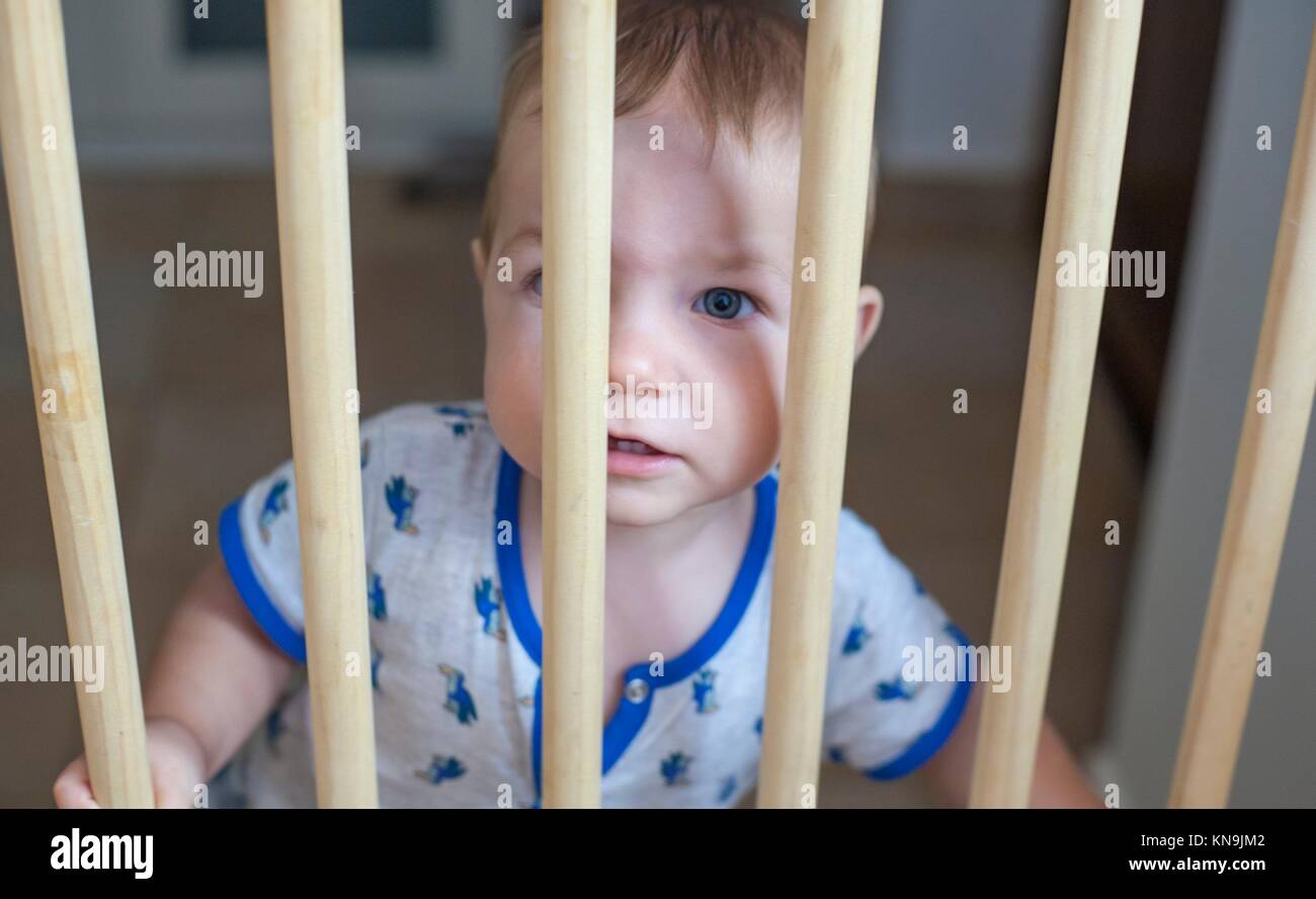 Baby gate stairs hi-res stock photography and images - Alamy