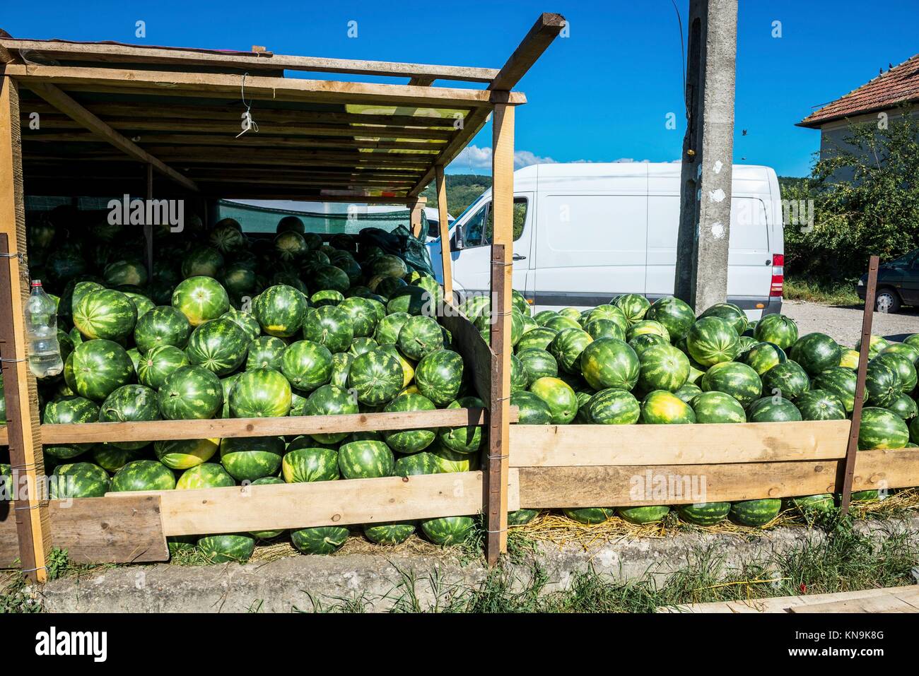 Watermelon Stand High Resolution Stock Photography and Images - Alamy