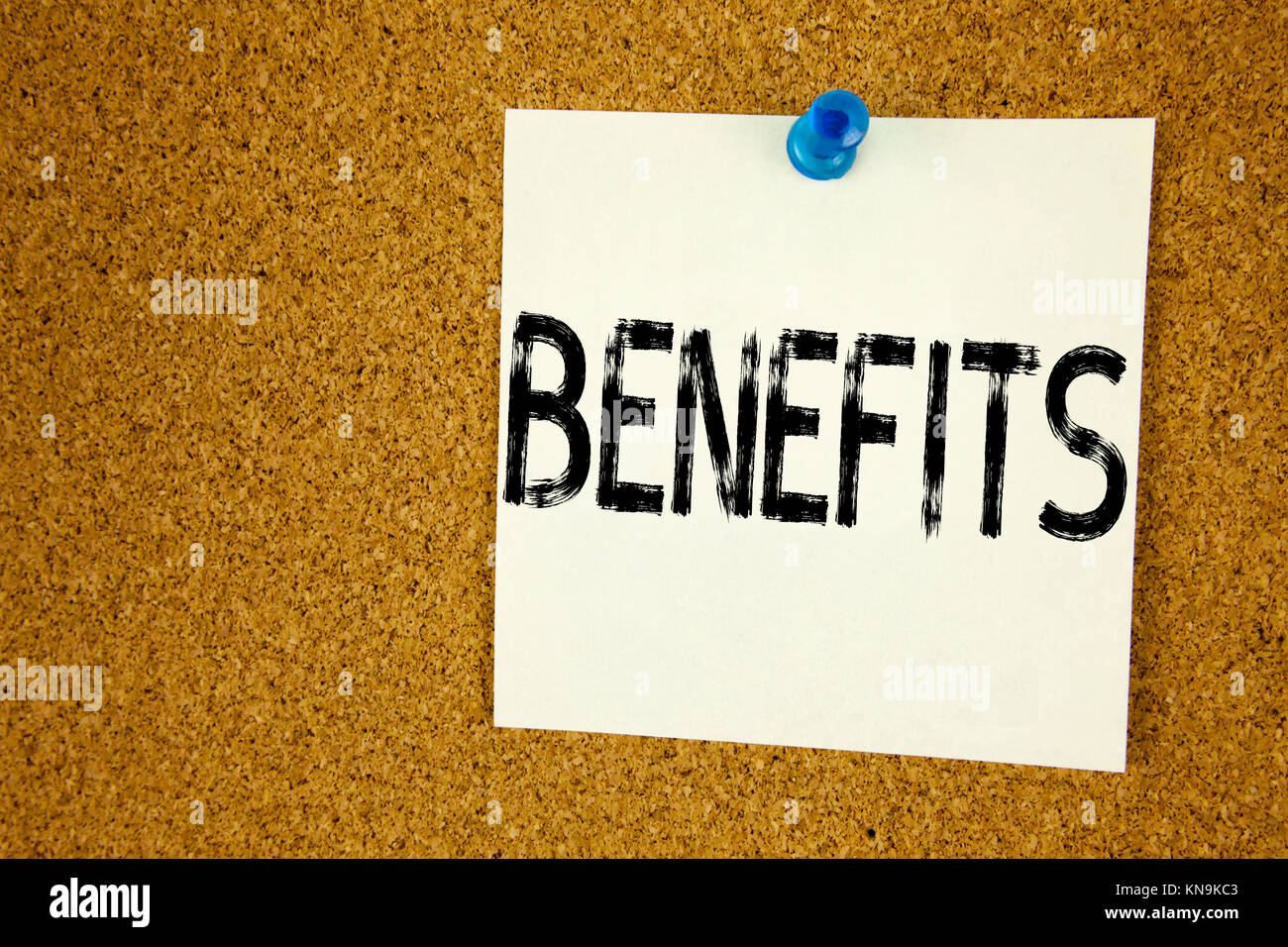 Conceptual hand writing text caption inspiration showing Benefits ...