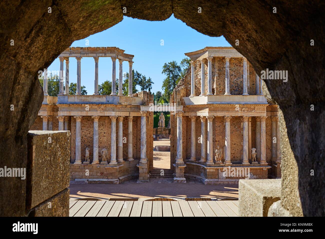 Roman amphitheatre in merida hi-res stock photography and images - Alamy