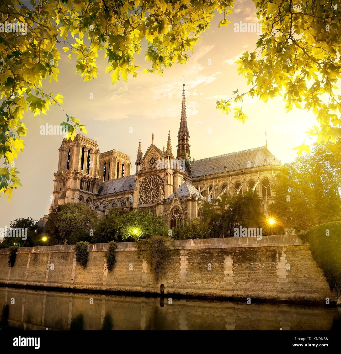 Notre sunset hi-res stock photography and images - Alamy