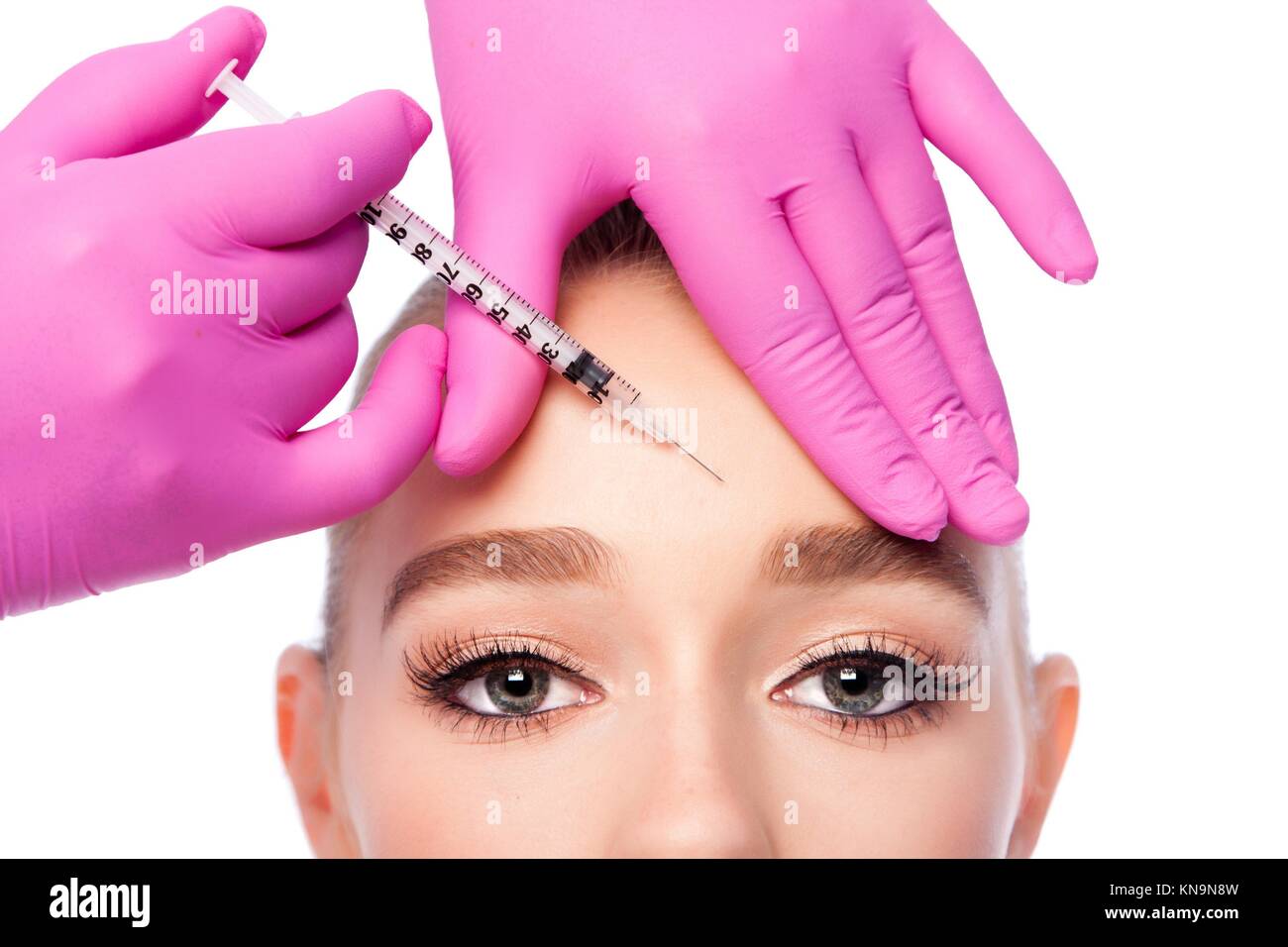 Forehead filler hi-res stock photography and images - Alamy