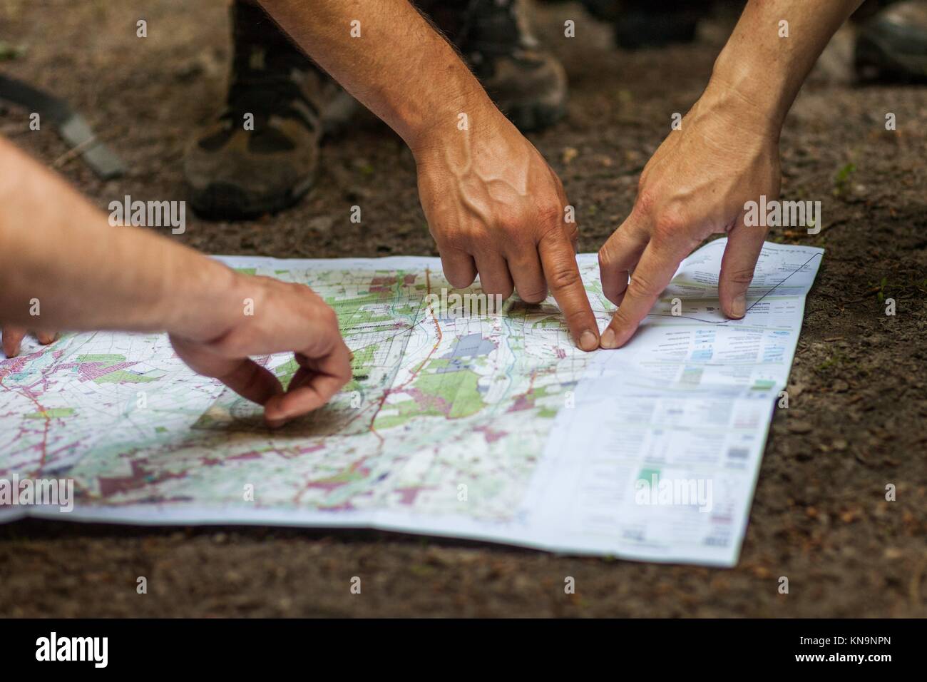Active mapping hi-res stock photography and images - Alamy
