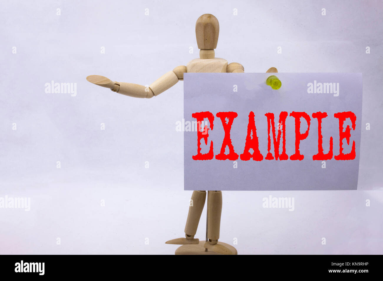 Conceptual hand writing text caption inspiration showing Example ...