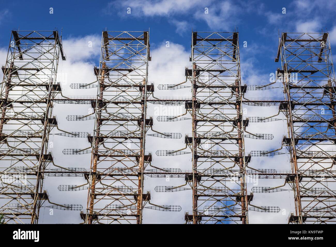 Soviet radar duga near chernobyl hi-res stock photography and images ...