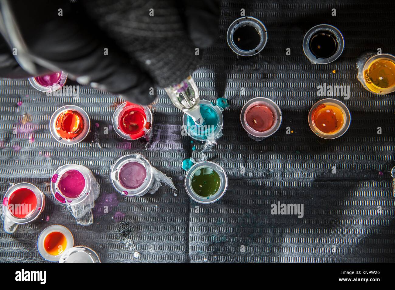 Finger ink hi-res stock photography and images - Alamy