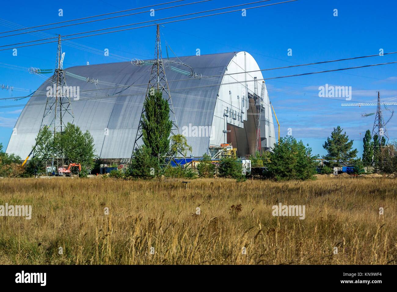 Chernobyl New Safe Confinement for No 4 unit of Chernobyl Nuclear Power ...