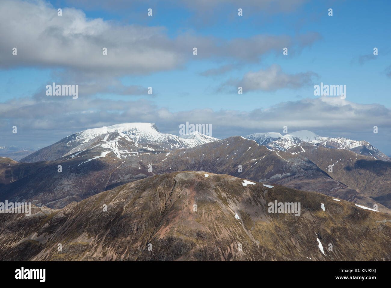 Aonach Eagach Ridge. Glencoe. Scotland Stock Photo - Alamy