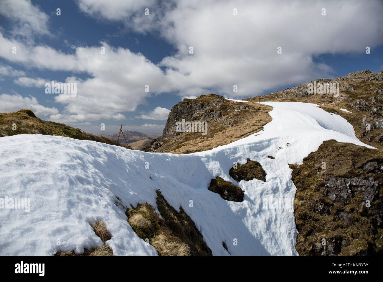 Aonach Eagach Ridge. Glencoe. Scotland Stock Photo - Alamy