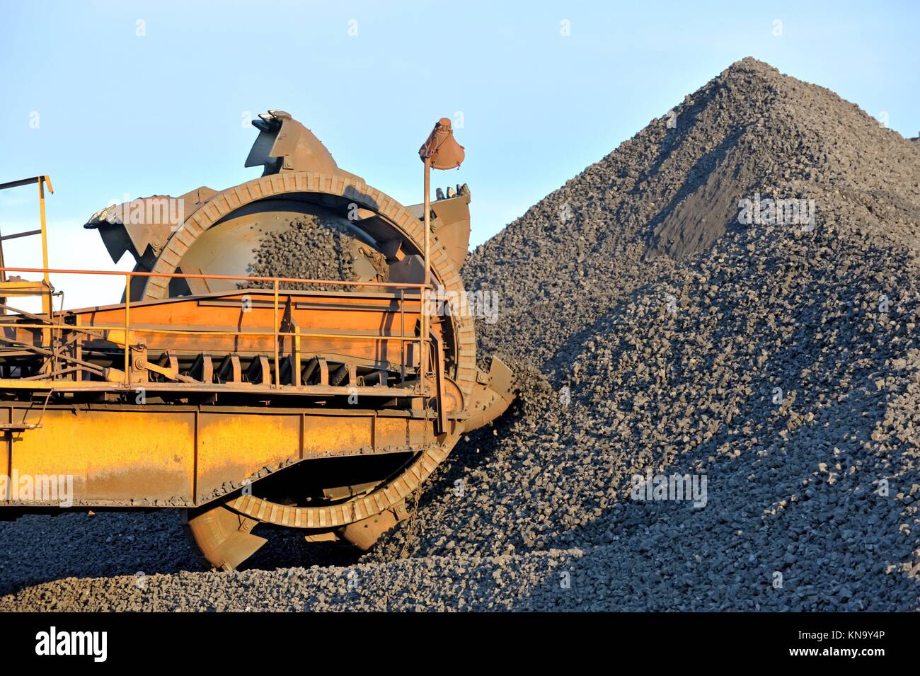 Iron ore conveyor belt hi-res stock photography and images - Alamy