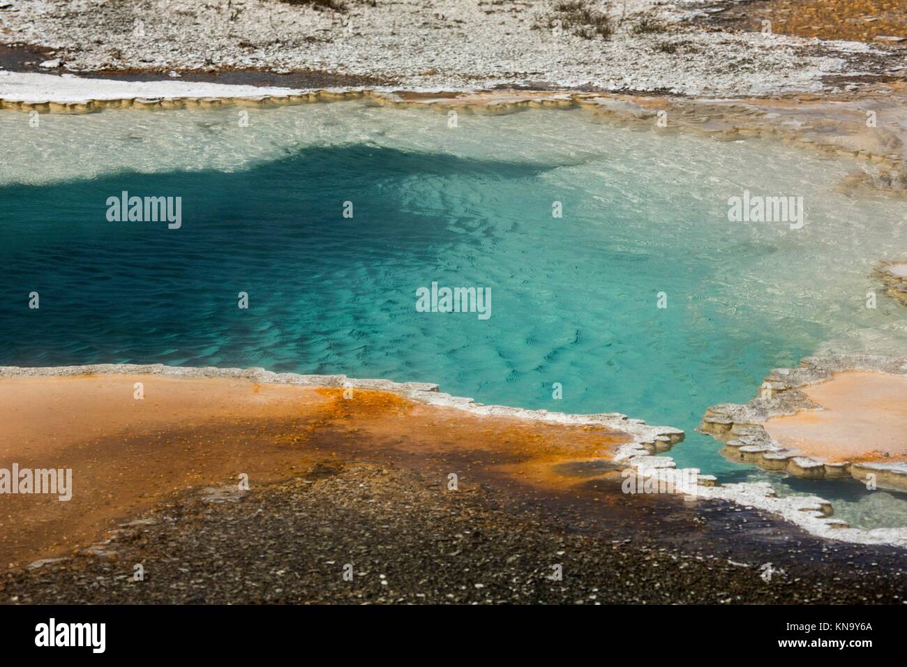 Yellowstone geothermal area hi-res stock photography and images - Alamy