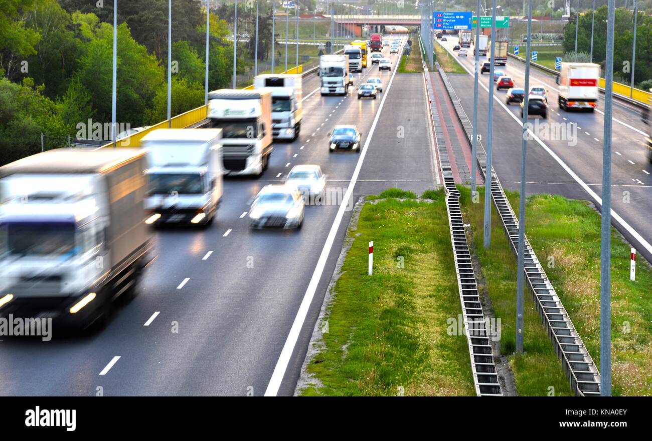 Four Lane Carriageway High Resolution Stock Photography and Images - Alamy