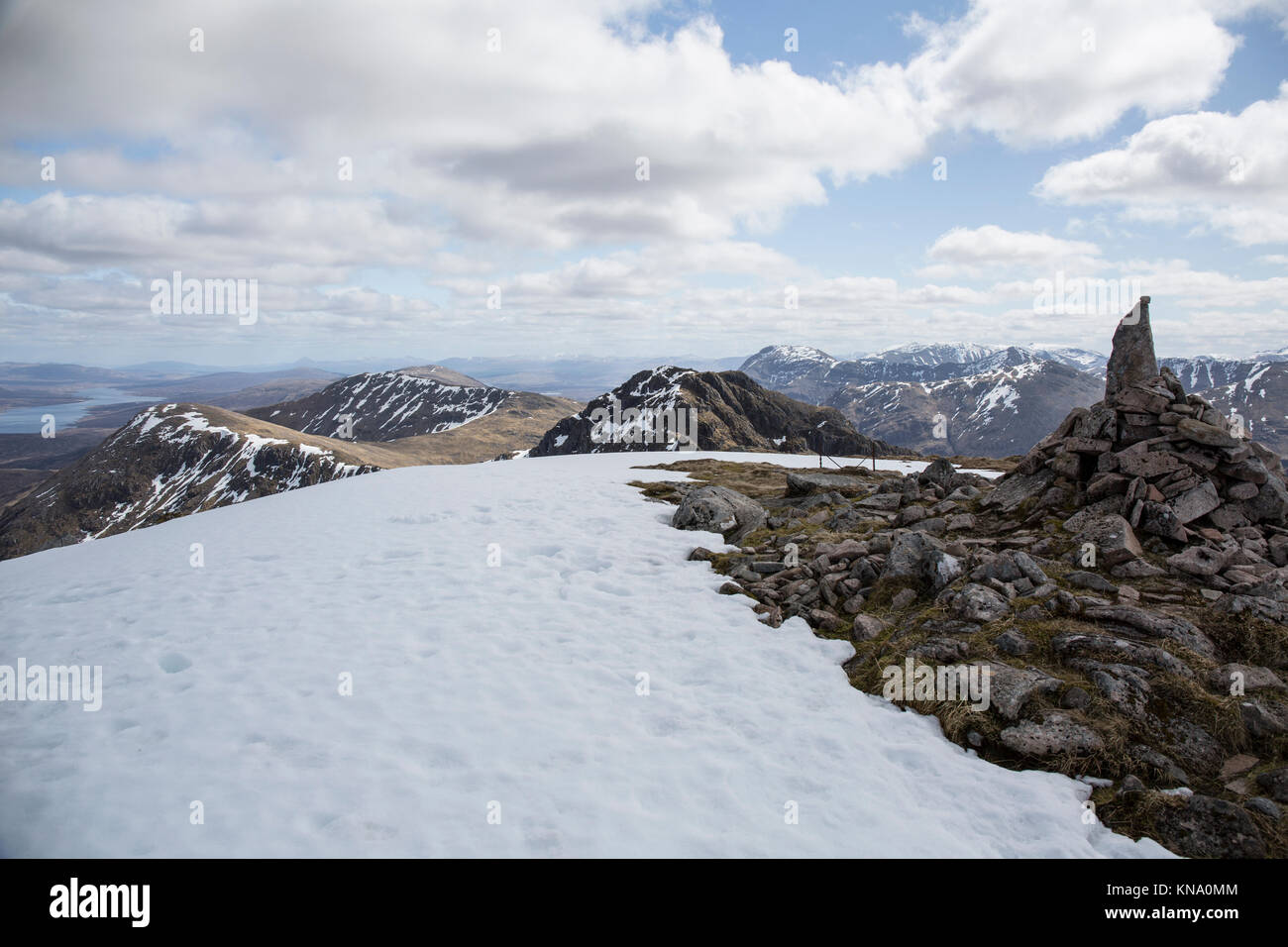 Aonach Eagach Ridge. Glencoe. Scotland Stock Photo - Alamy