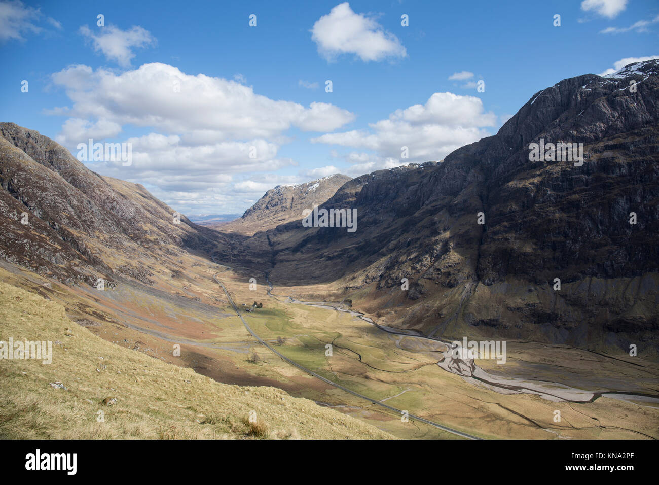 Aonach Eagach Ridge. Glencoe. Scotland Stock Photo - Alamy