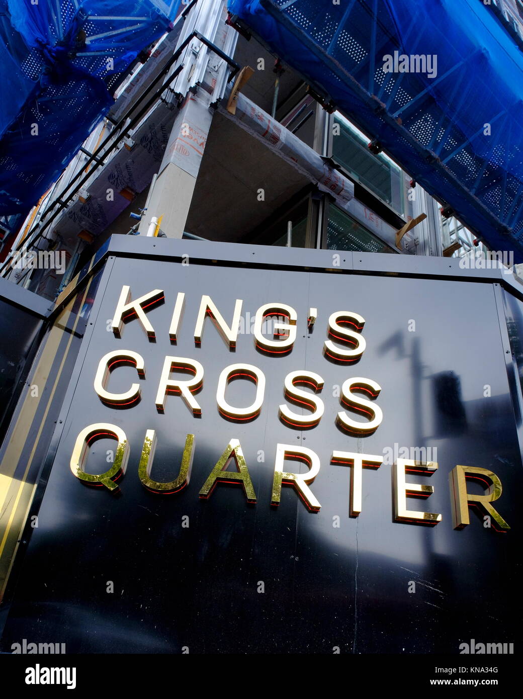 Kings Cross Quarter development under construction in Islington, London ...