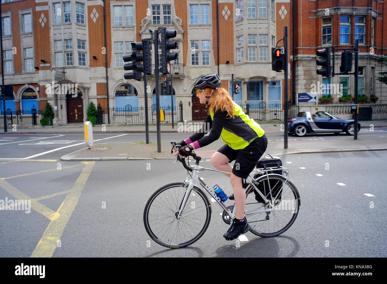 Cycling in London, England, UK Stock Photo - Alamy