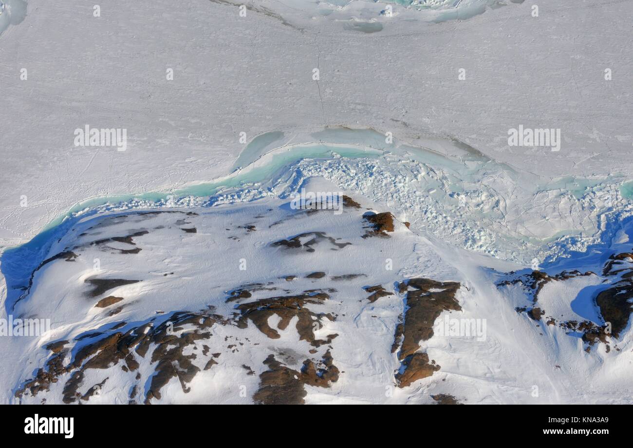 Greenland ice cap aerial hi-res stock photography and images - Alamy