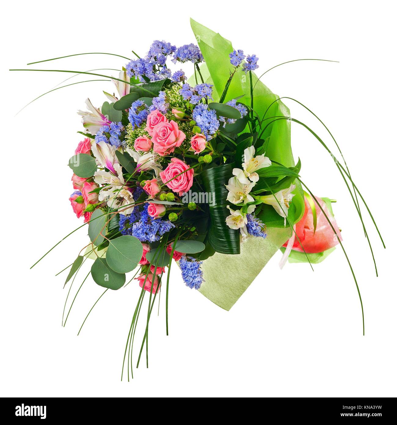 Coloured rose bouquet hi-res stock photography and images - Alamy