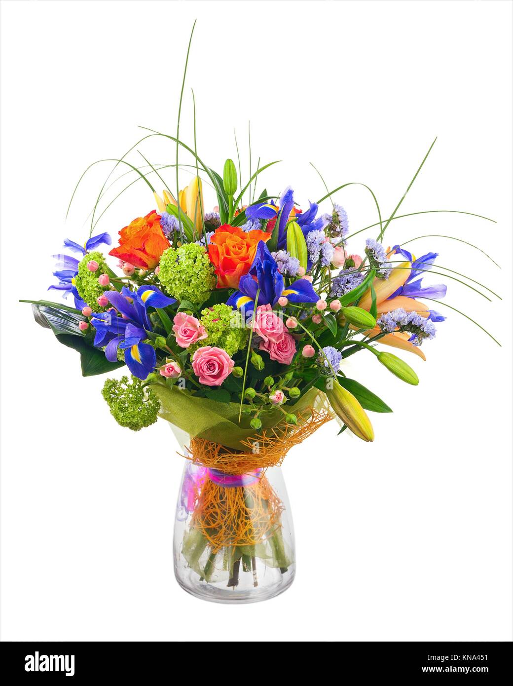 Iris Flowers In Vase High Resolution Stock Photography and Images - Alamy