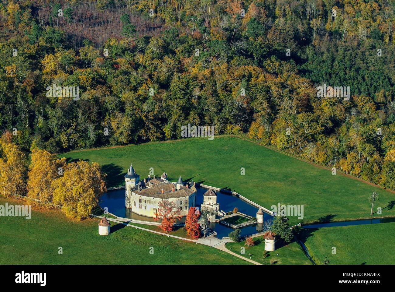 Chateau de la brede hi-res stock photography and images - Alamy