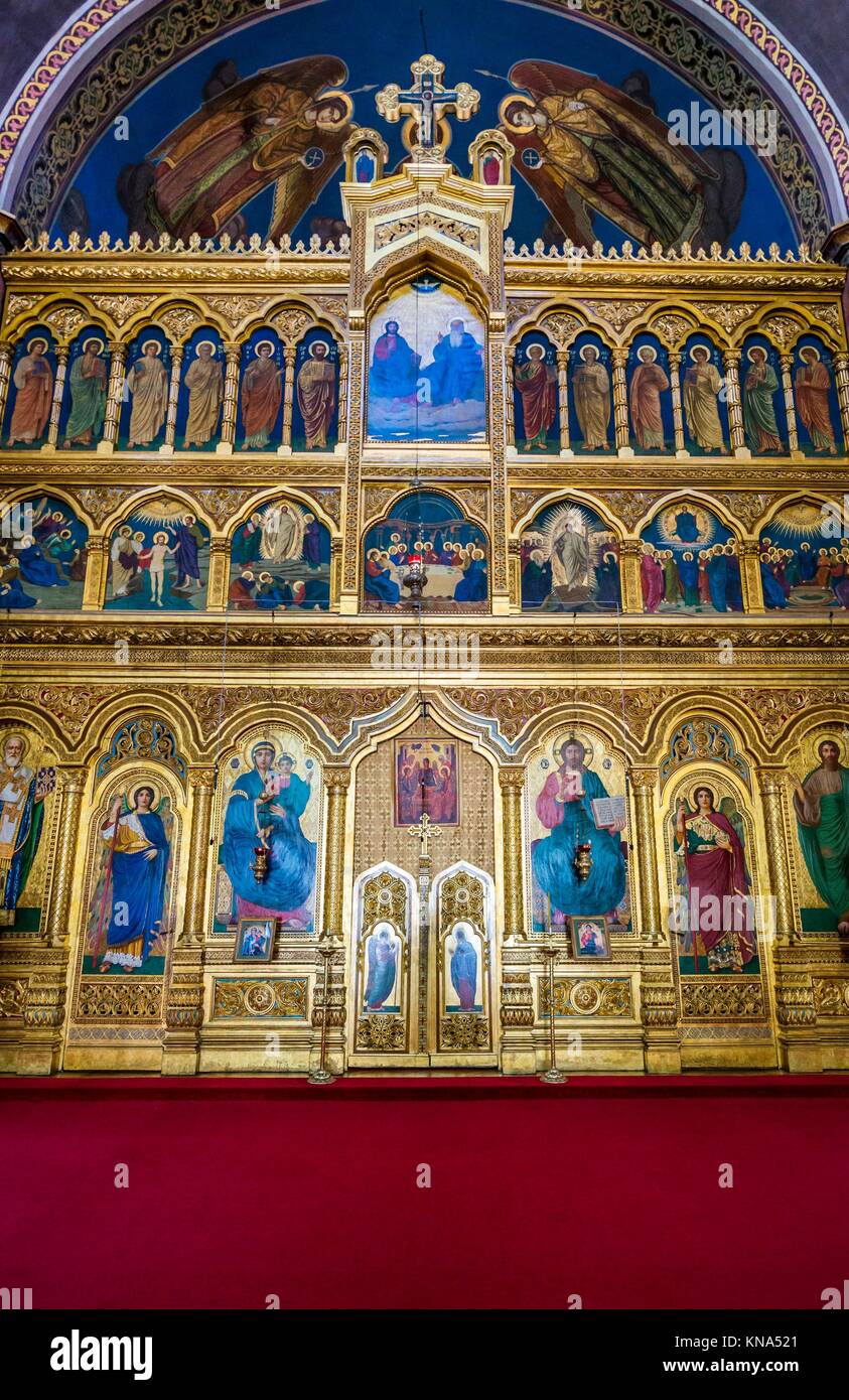 Orthodox iconostasis hi-res stock photography and images - Alamy