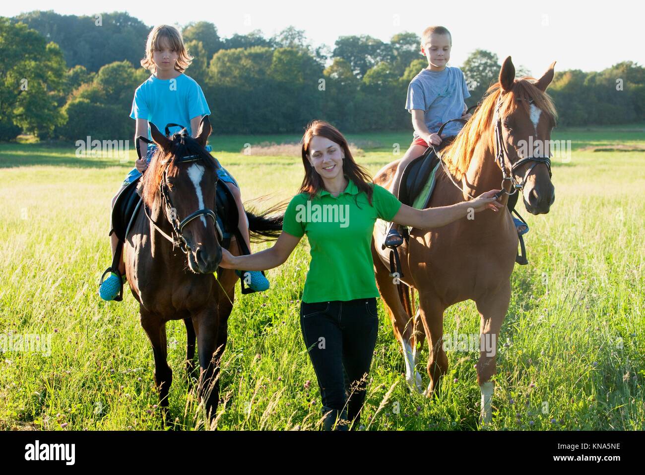 Lessons outdoors hi-res stock photography and images - Alamy