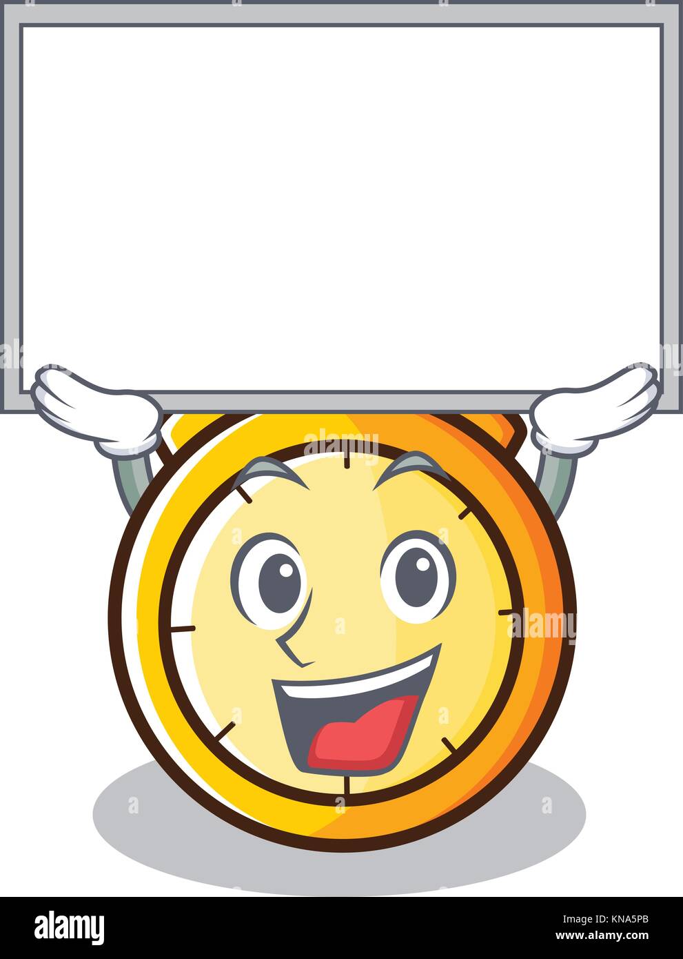 Up board chronometer character cartoon style Stock Vector Image & Art ...