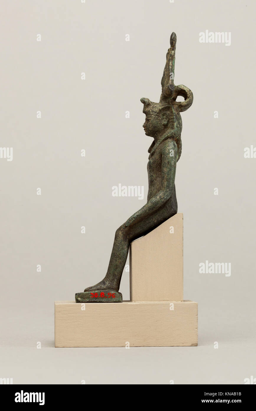 This MET 30.8.96 artifact represents a child god with nemes headdress ...