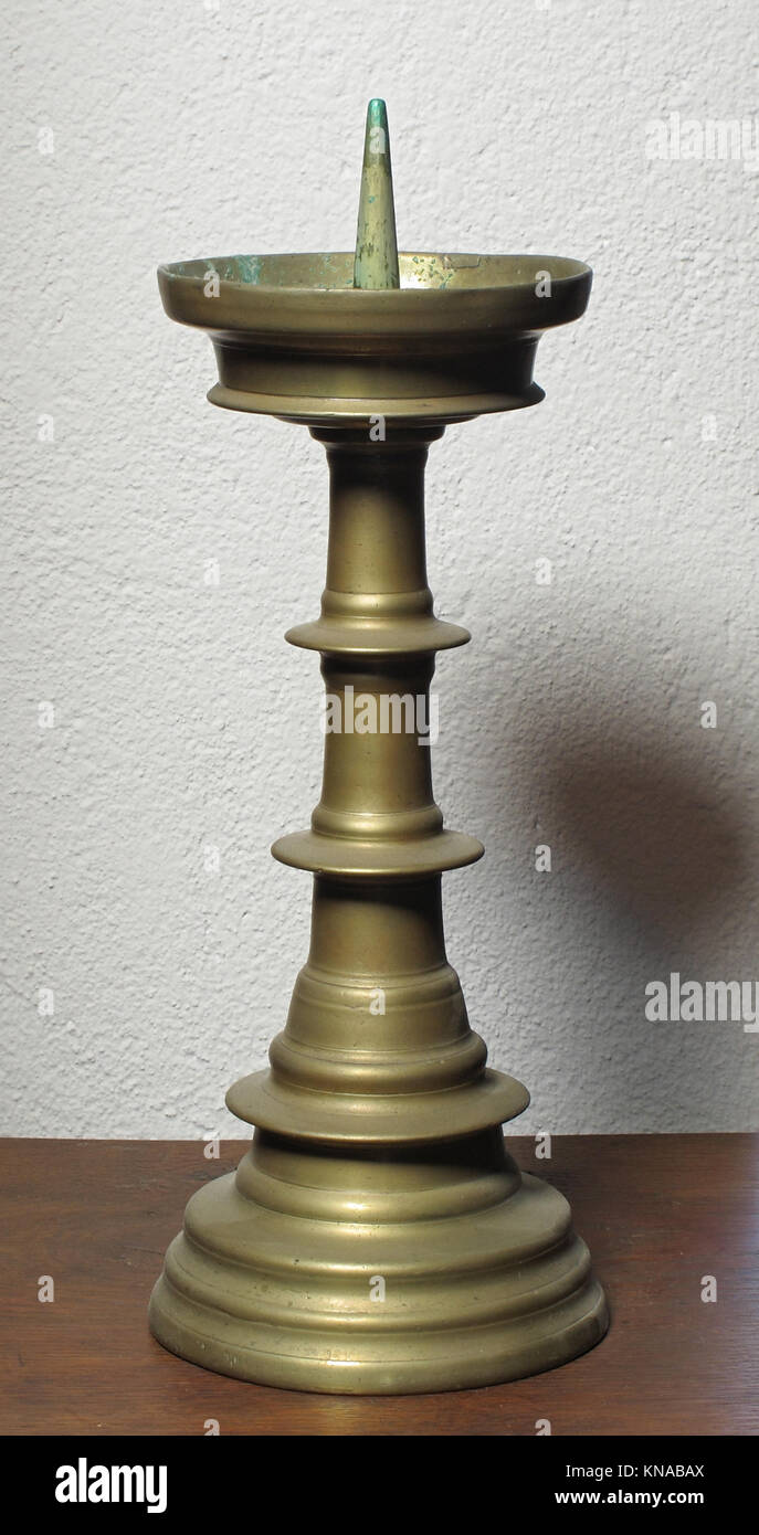 This candlestick is a fine example of functional decorative art ...