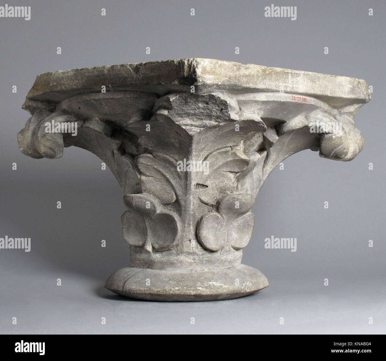 This engaged capital is part of a classical architectural structure in ...