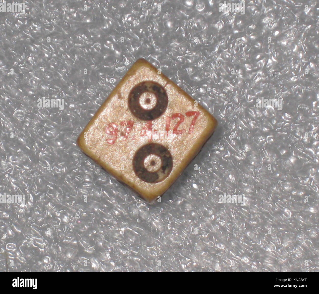 Die used in historical coin production, demonstrating minting processes ...