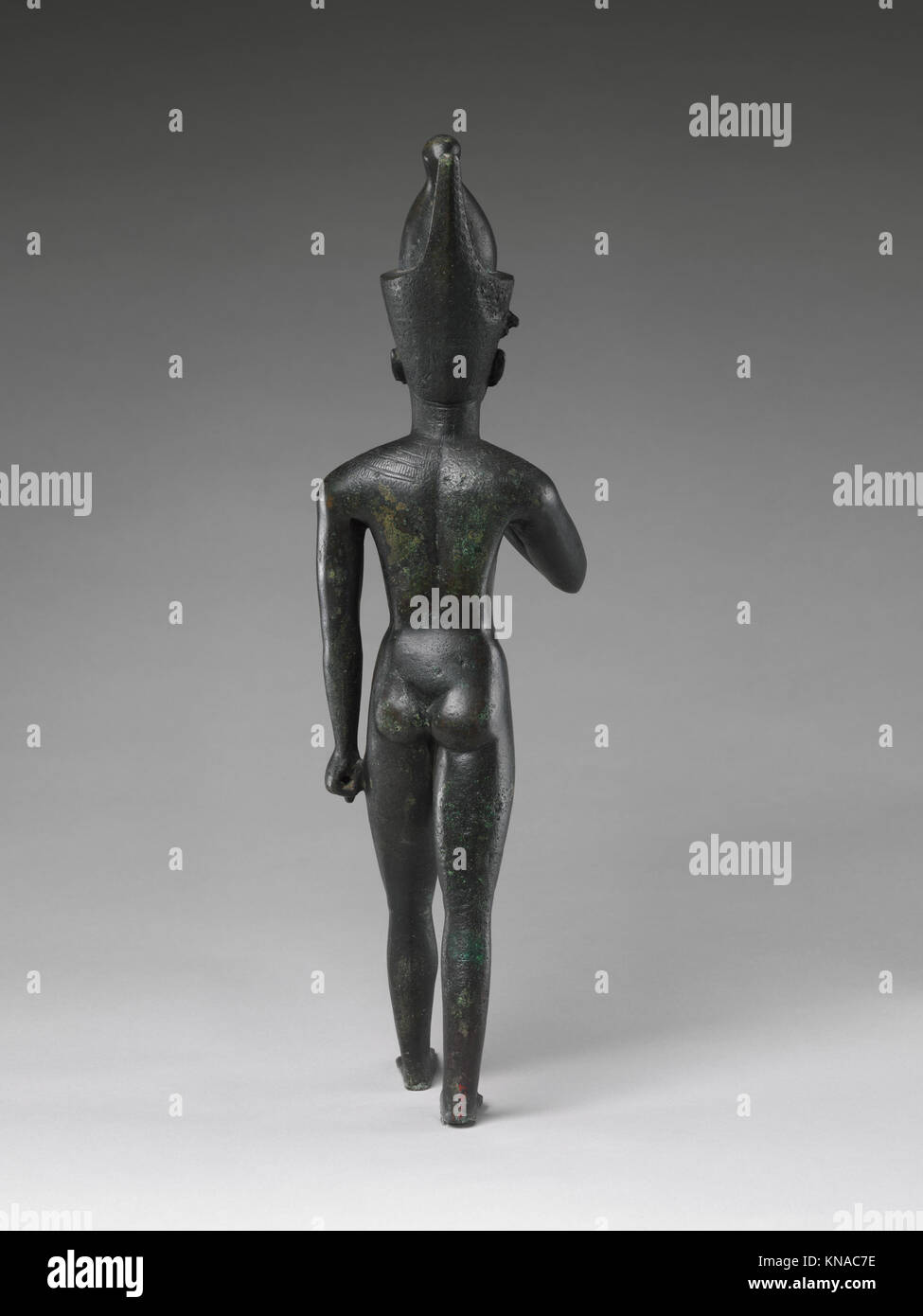 This representation of Harpokrates, the ancient Egyptian god of silence ...