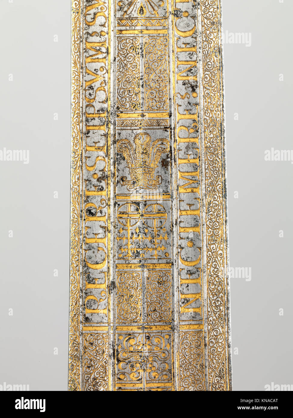 This broadsword, with its broad blade design, reflects the martial ...