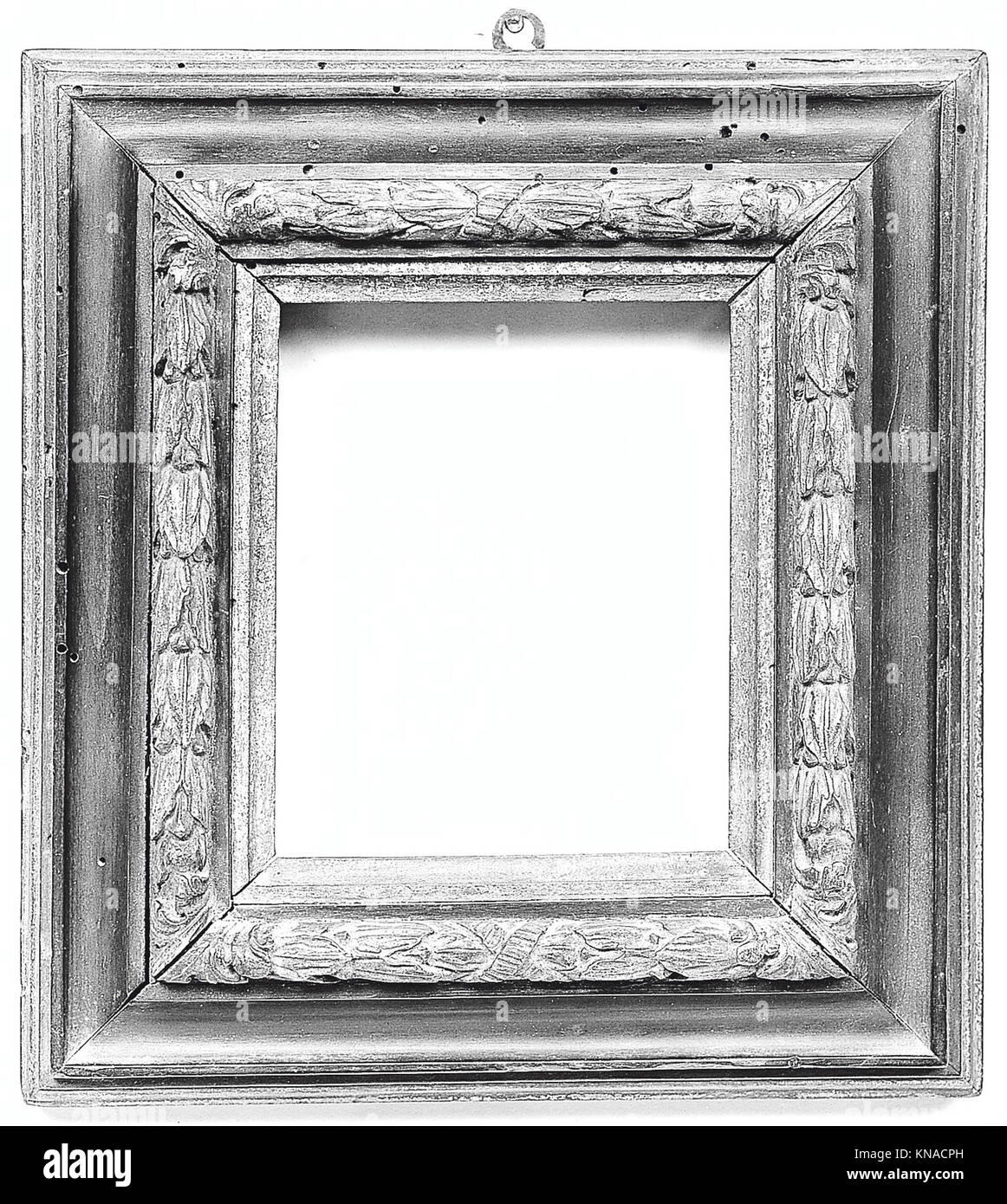 This Cassetta frame showcases detailed craftsmanship, likely used in a ...