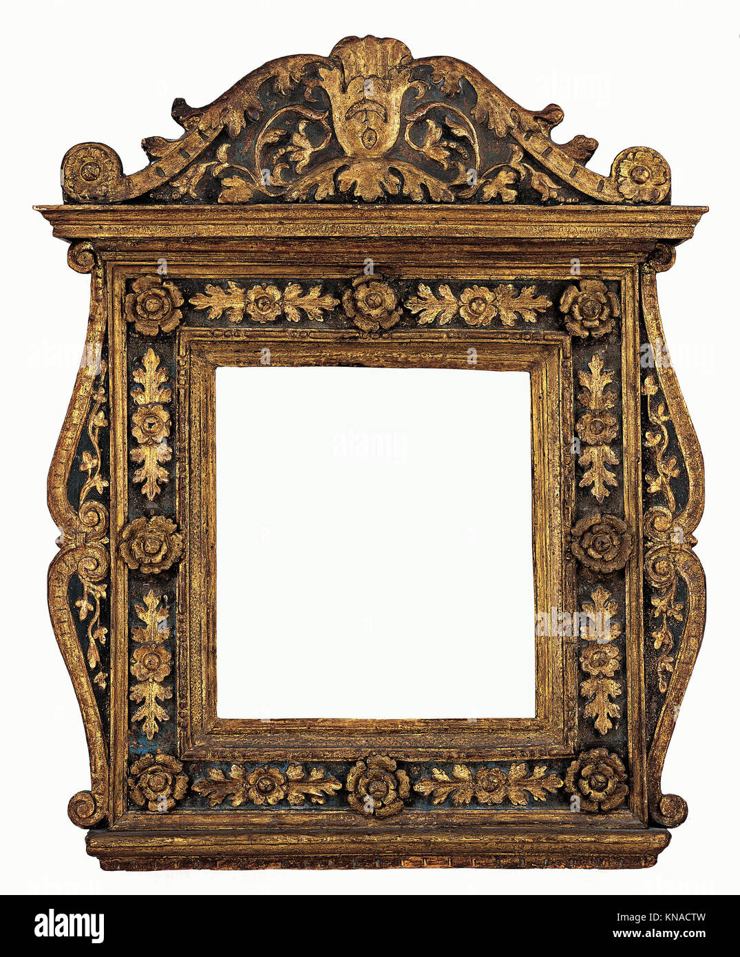 A Renaissance cassetta frame with ornate detailing, designed to encase ...