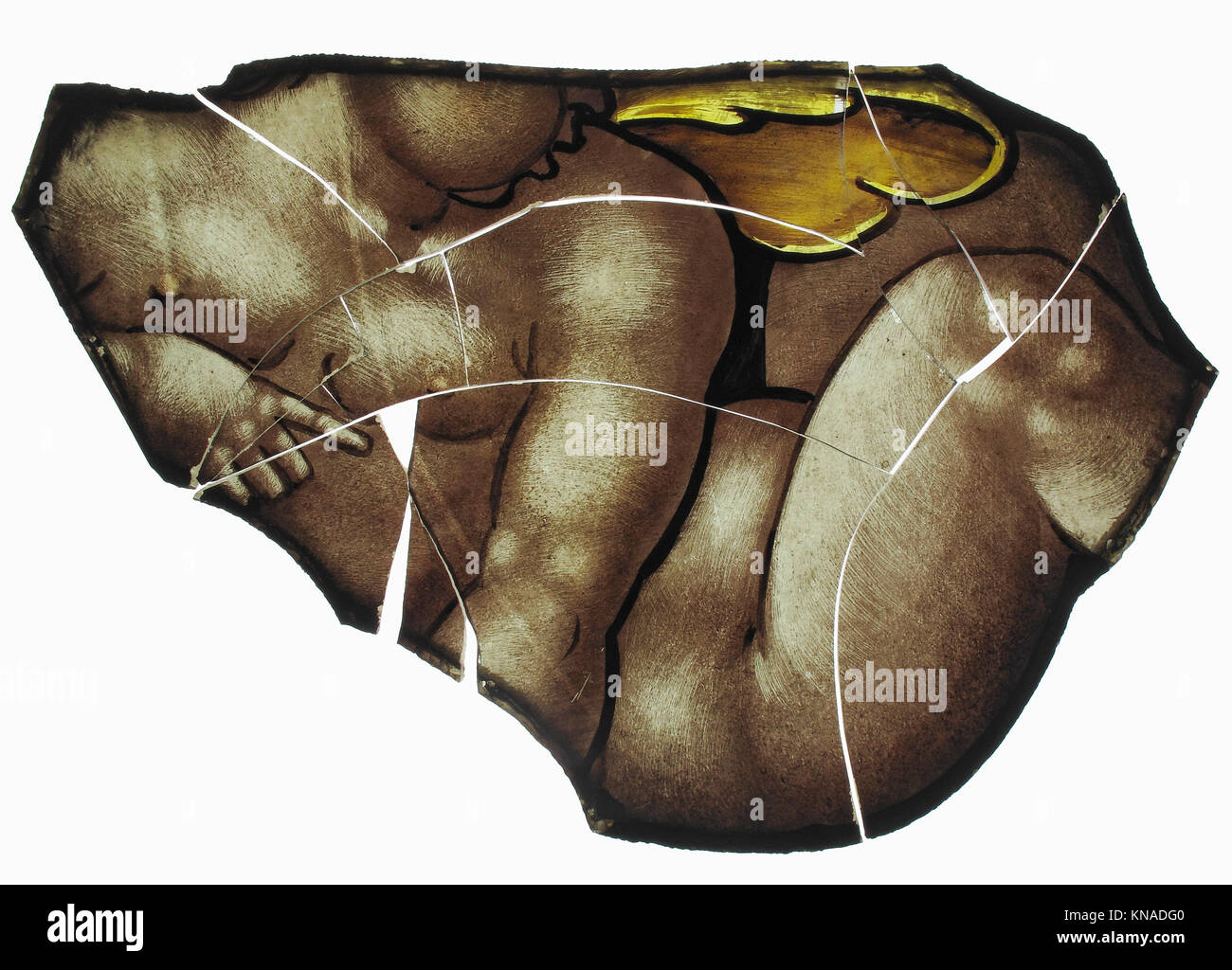 This glass fragment, preserved in the MET collection, is a valuable ...