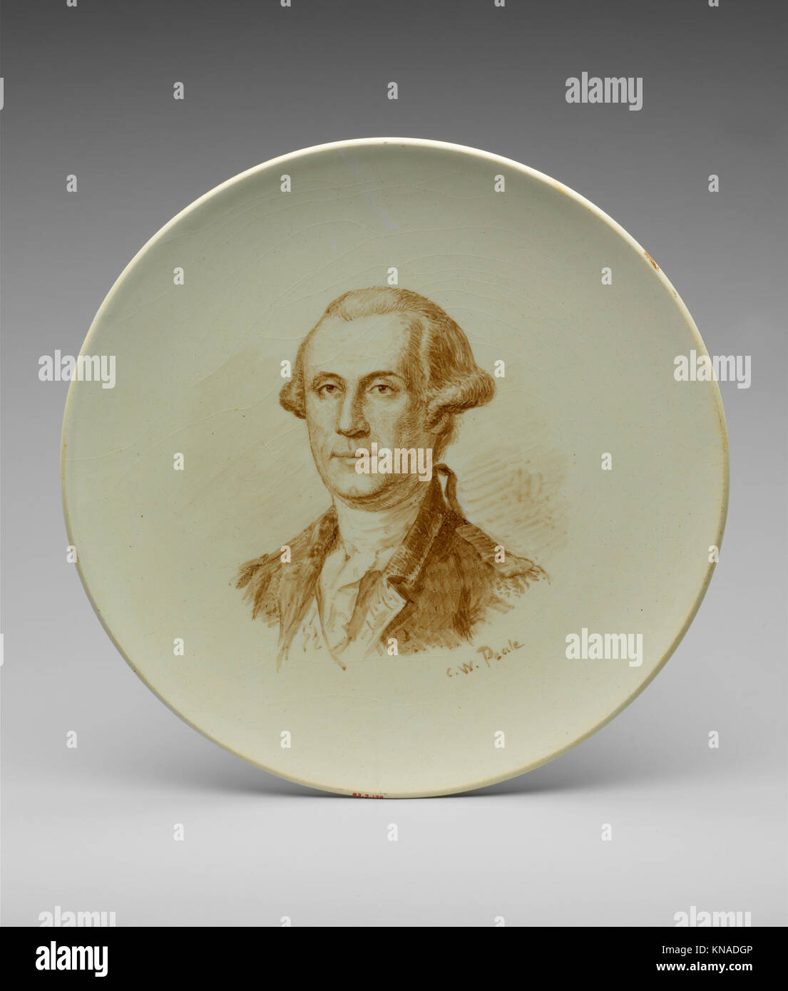 This portrait of George Washington is an iconic representation of the ...