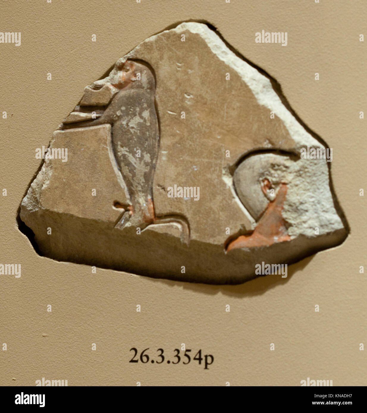 This figure of a lector priest represents an ancient Egyptian ritual ...