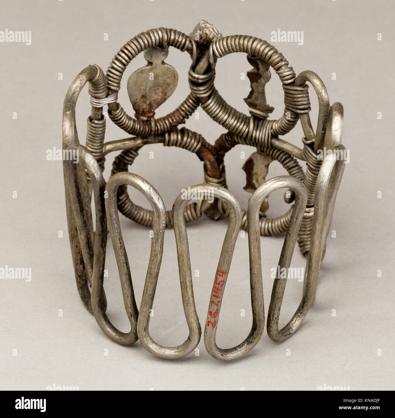 This ancient bracelet or armlet with uraei reflects Egyptian symbolism ...
