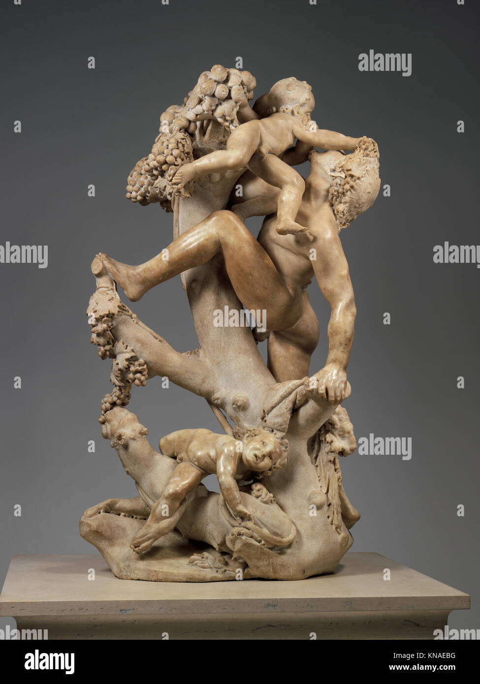 'Bacchanal: A Faun Teased by Children' illustrates the mythological ...