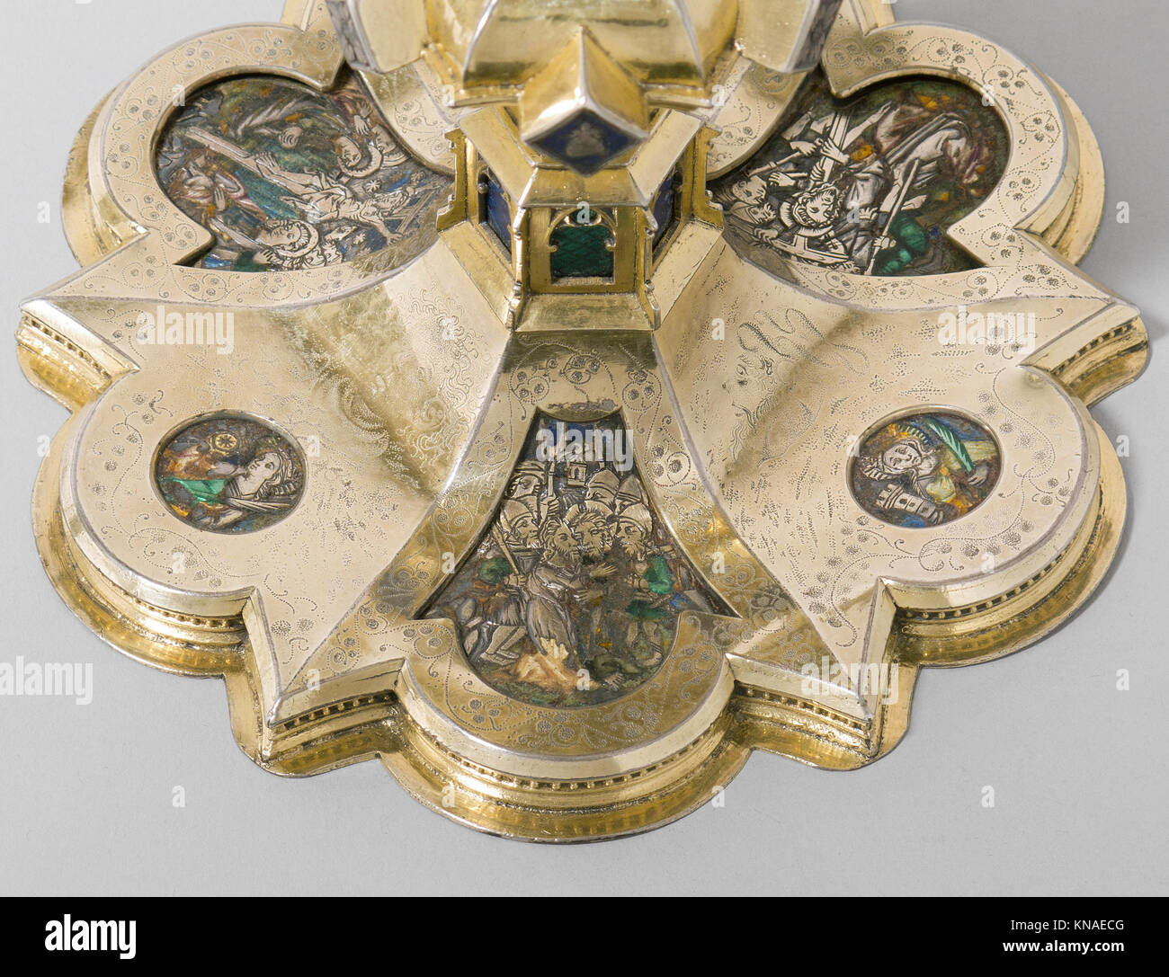 This chalice is a Christian ritual vessel illustrating fine ...