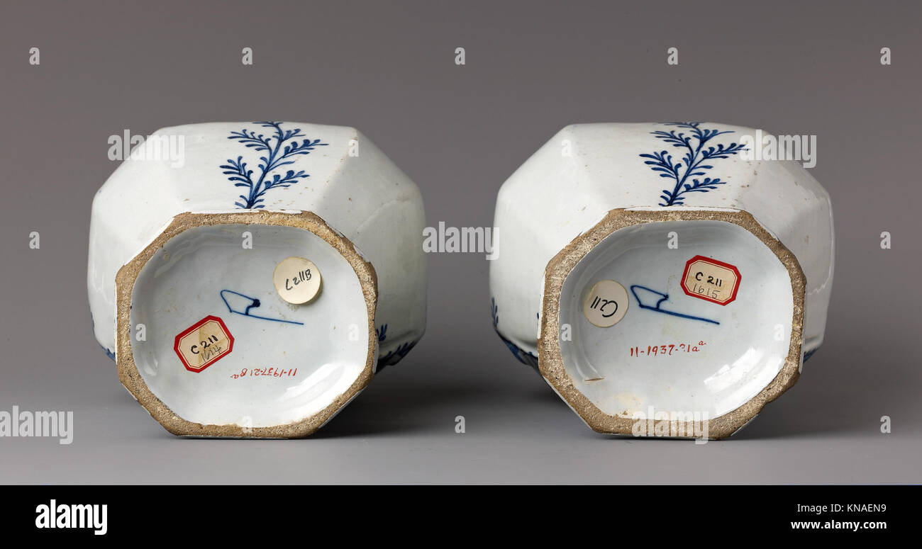 This covered vase, cataloged as MET SLP1614a b-1615a b, features ...