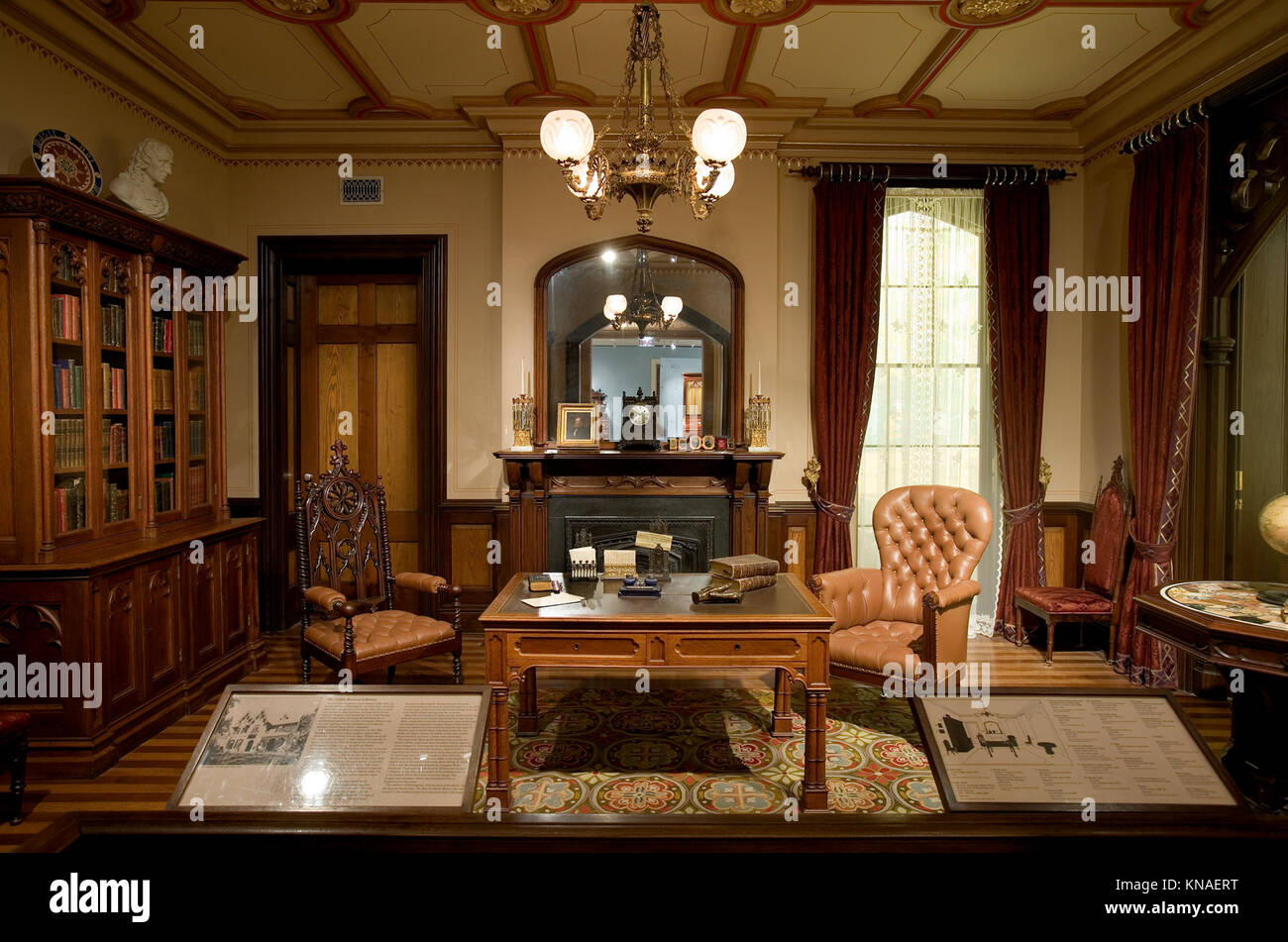 A Gothic-style library from The Metropolitan Museum of Art's collection ...