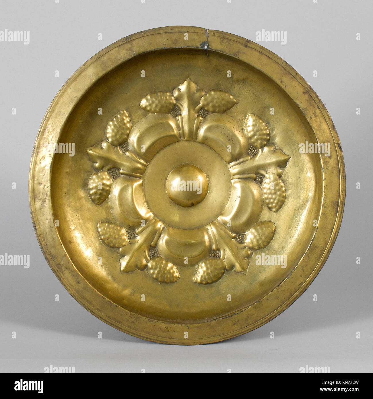A decorative dish from an ancient period, housed in the Metropolitan ...