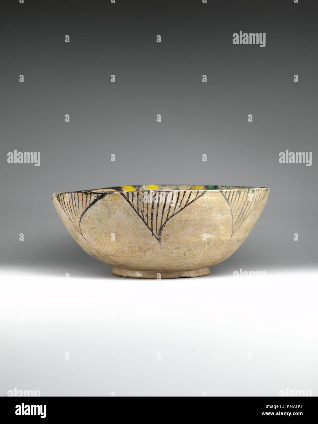 Buff Ware Bowl with Geometric Patterns MET DP258906 449600 Stock Photo ...