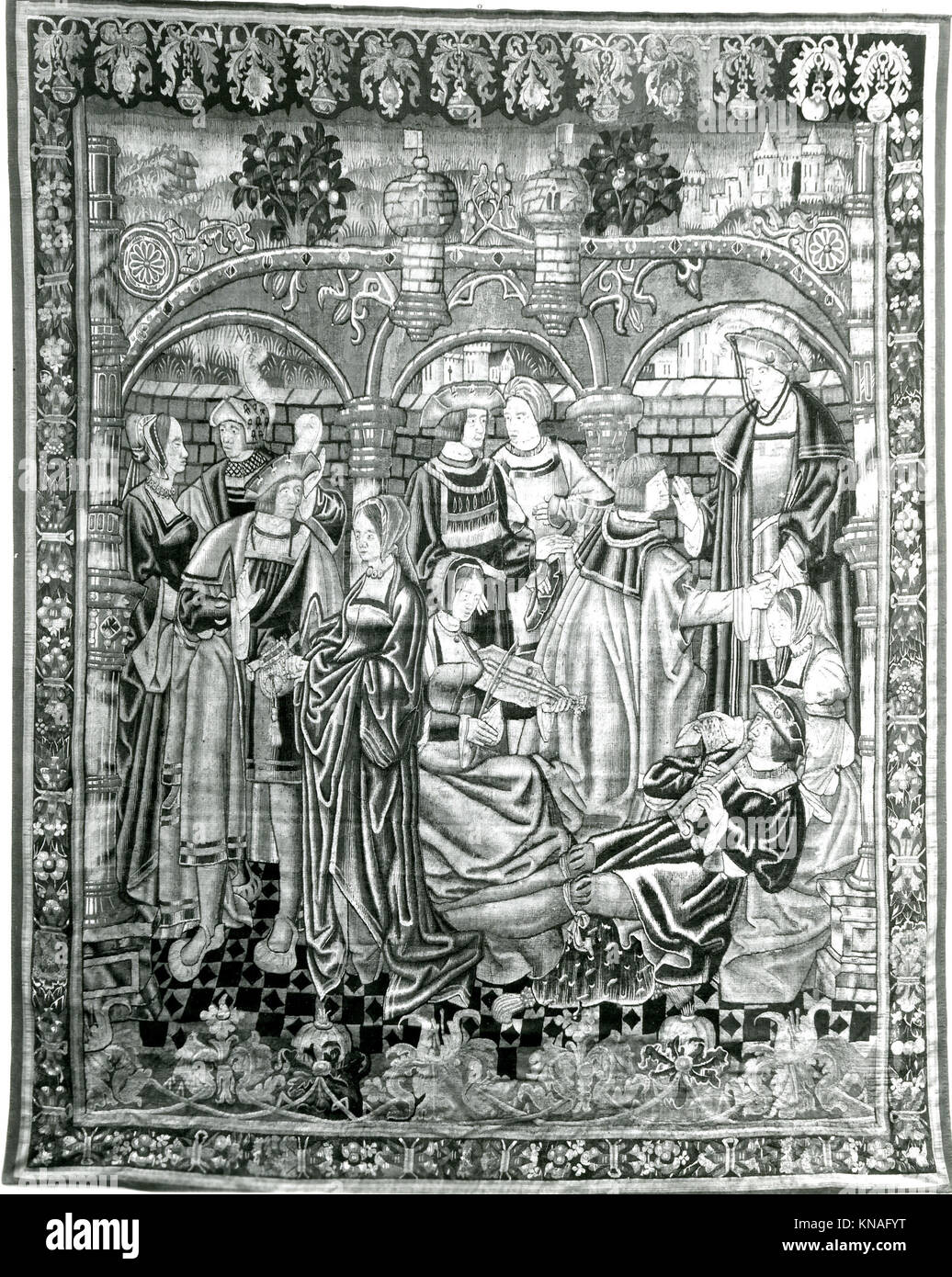 This artwork depicts four episodes in the story of Hercules, part of ...