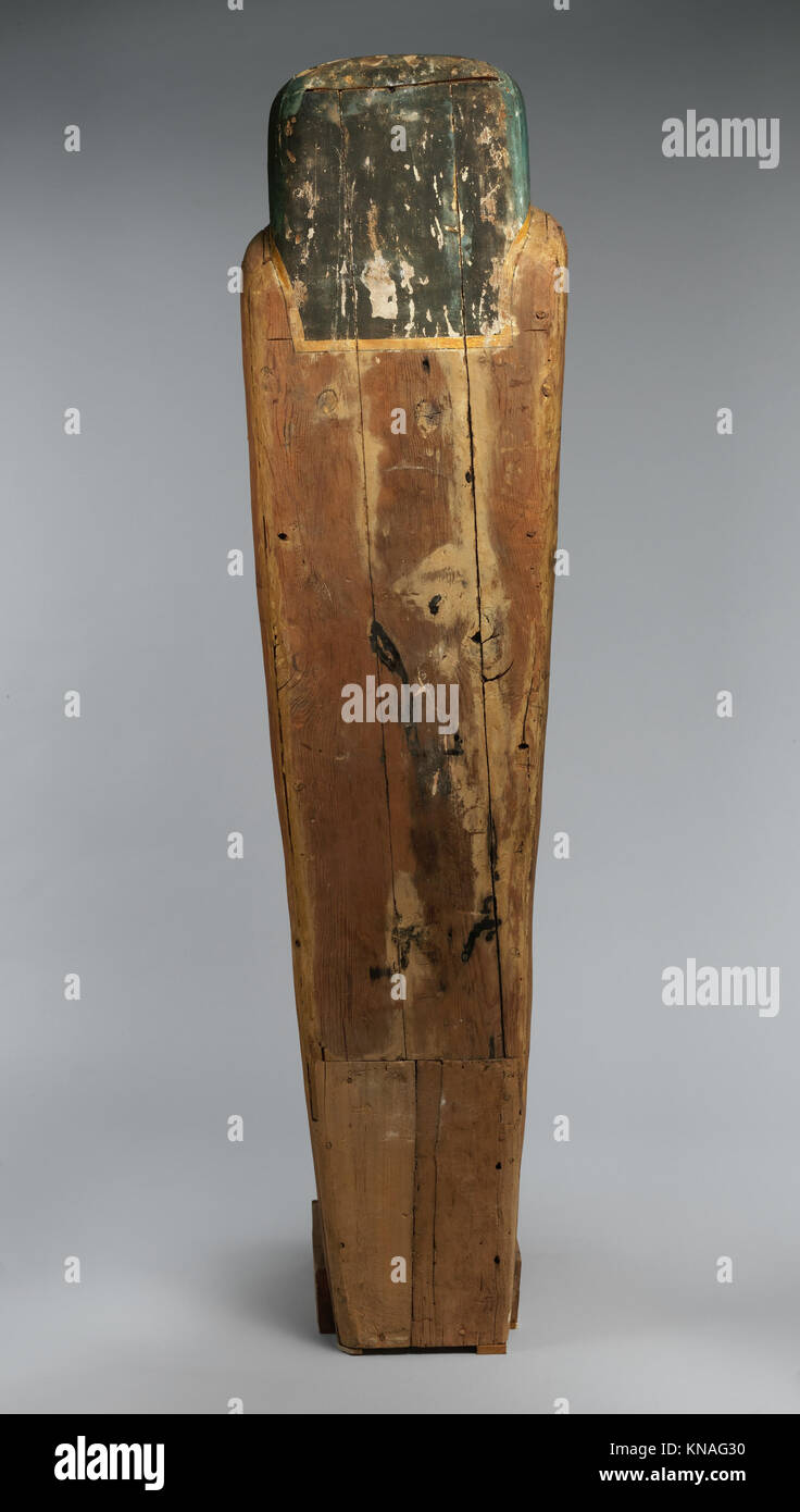 This coffin of Nesmin, cataloged as MET DP257788, is an ancient ...