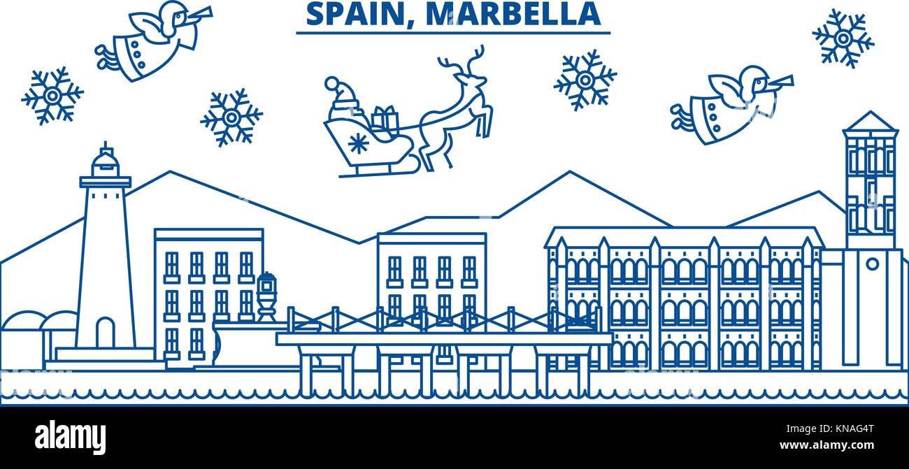Marbella town Stock Vector Images - Alamy